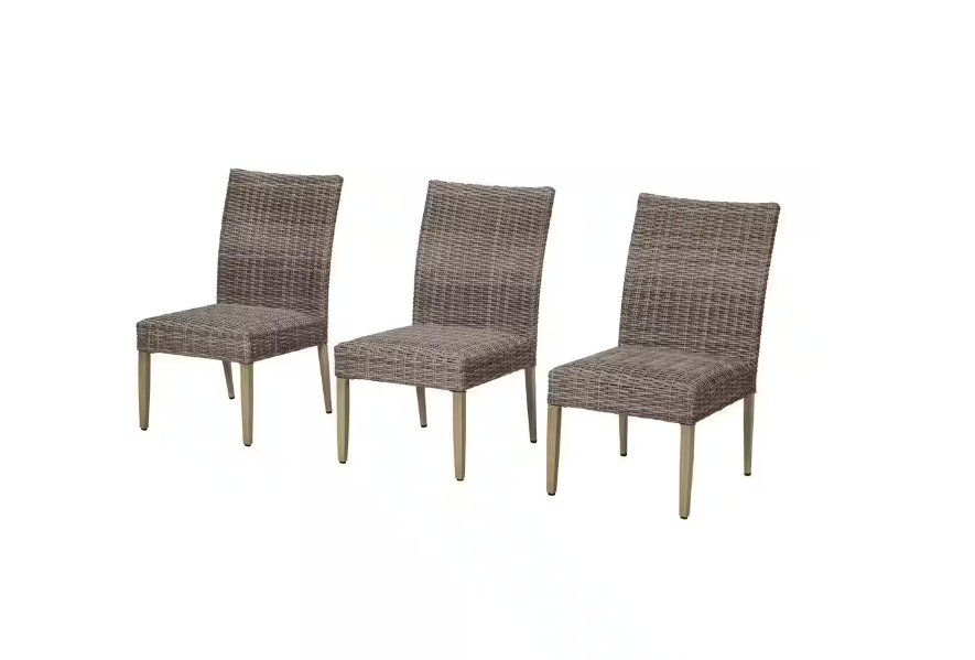 Solace Hill 9-Piece Padded Wicker Outdoor Dining Set – Prestige Patio