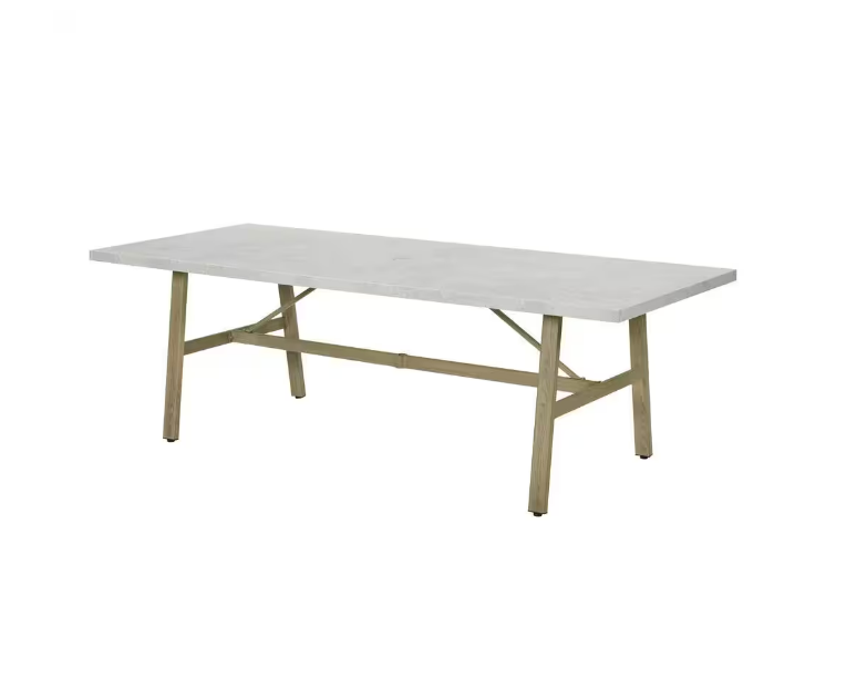 Solace Hill 9-Piece Padded Wicker Outdoor Dining Set – Prestige Patio